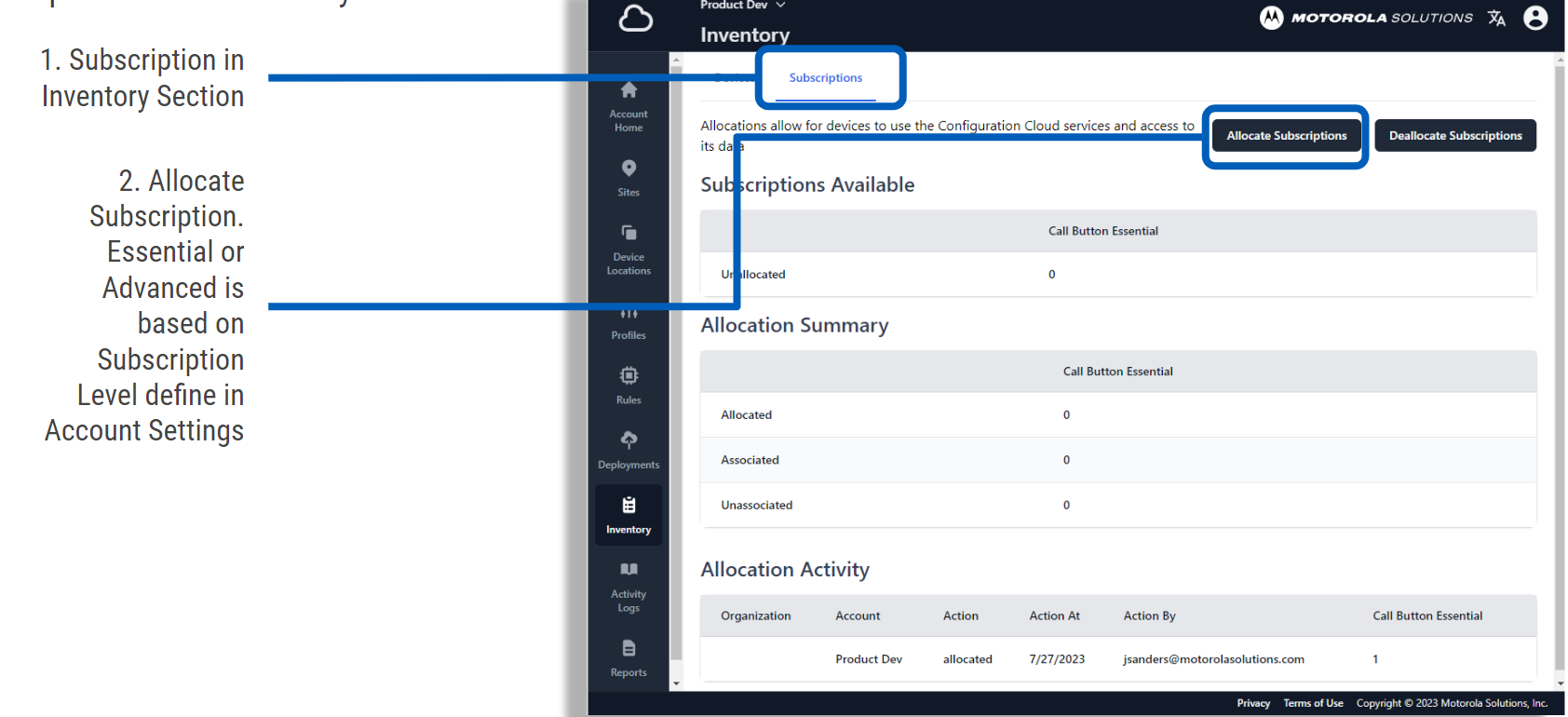 Motorola Configuration Tool